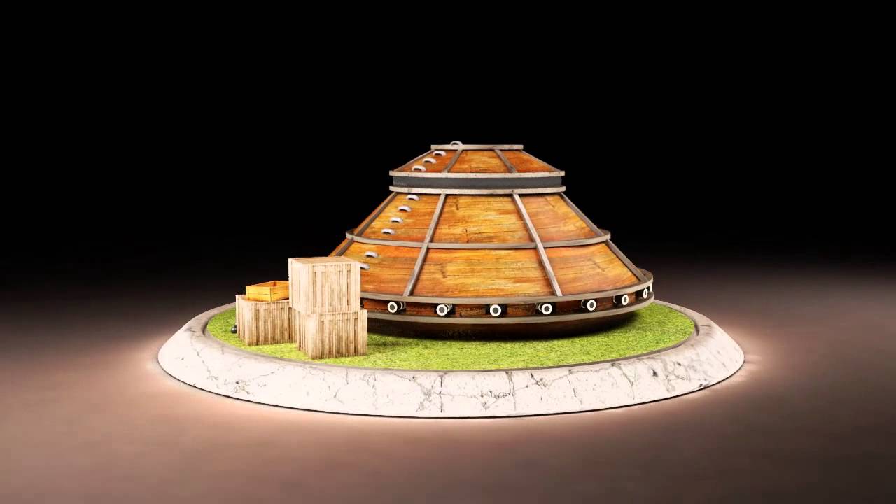 Tank léonard de vinci 3d - YouTube