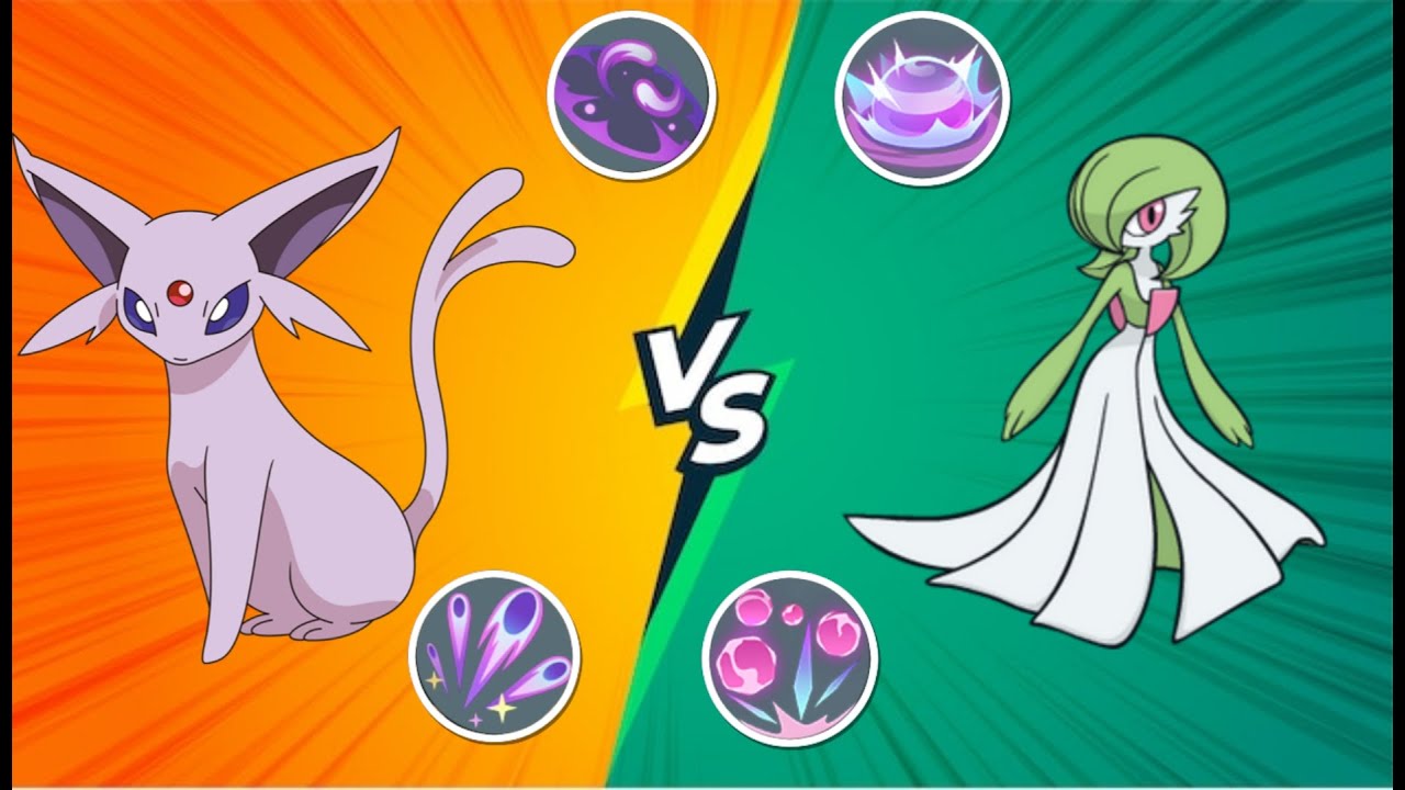 Psyshock vs Psyshock & Future Sight vs Future Sight | Pokemon Unite ...