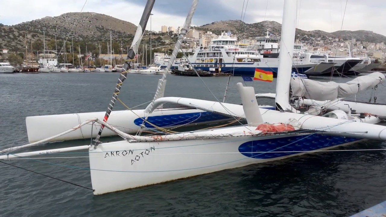 trimaran ORMA 60 ft - YouTube