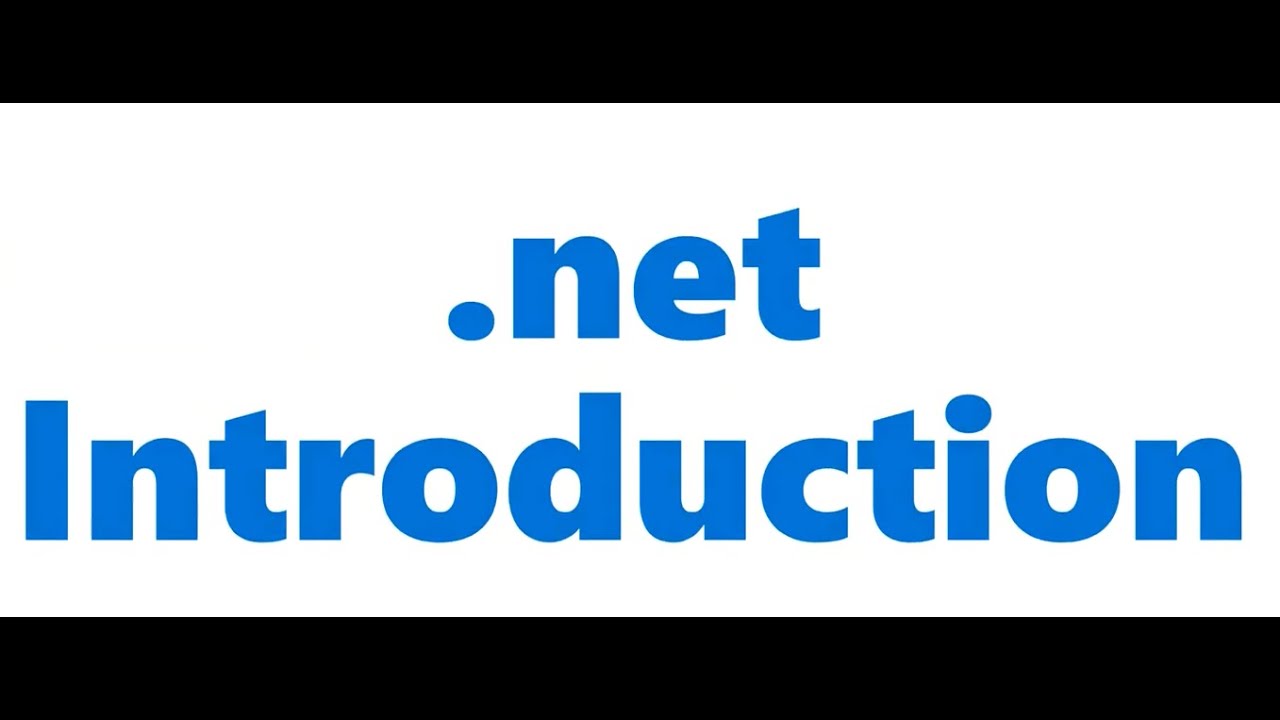 1 .NET Core Introduction in Hindi | What is .NET, Framework - YouTube