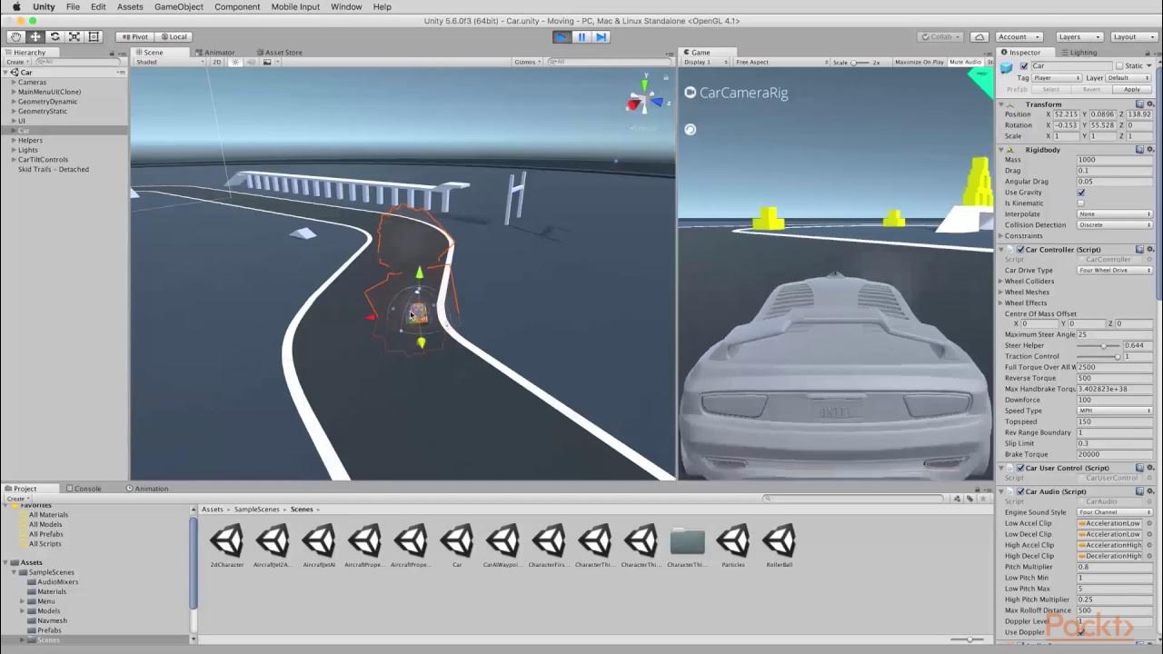 Advanced Game Mechanics in Unity 5 : Play Mode and Edit Mode | packtpub.com - YouTube