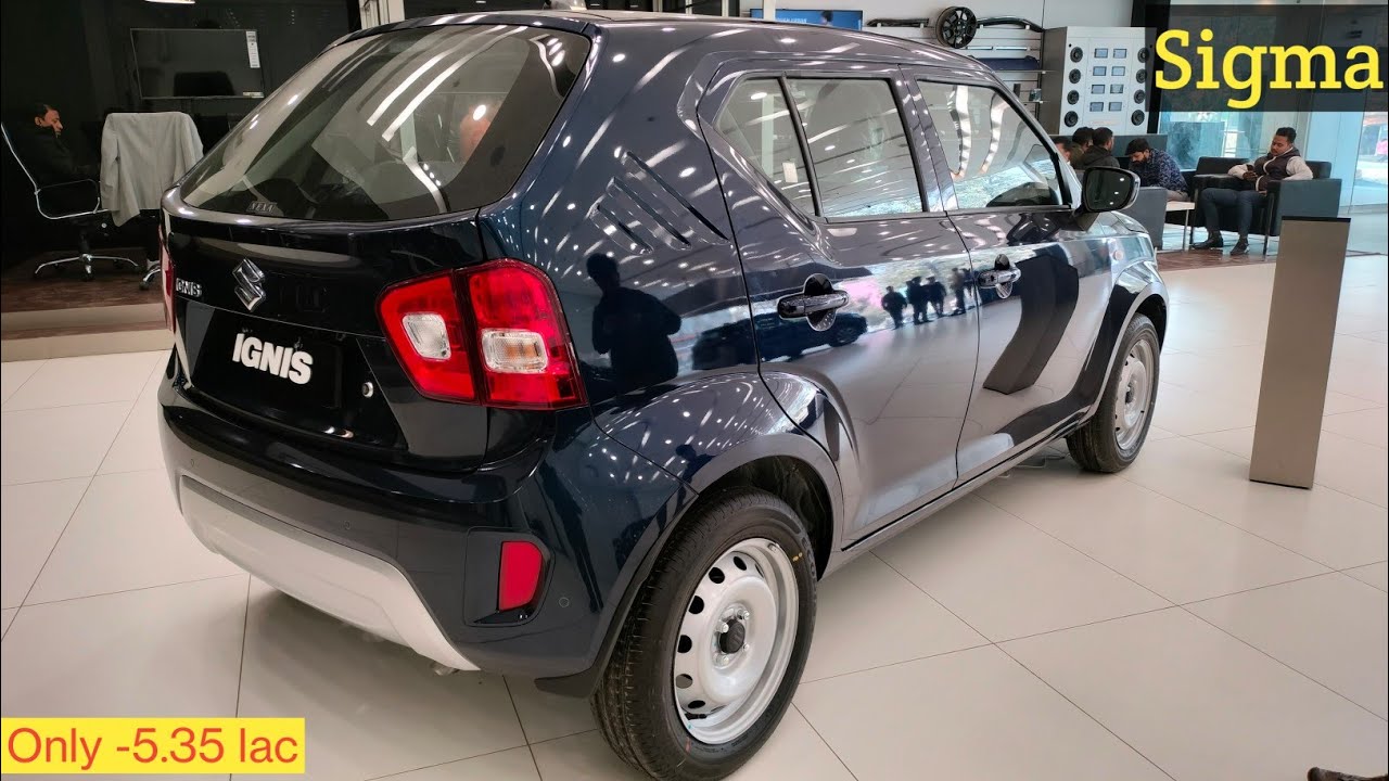 Maruti Ignis Sigma 2022 | Base Model | On Road Price, Features ...