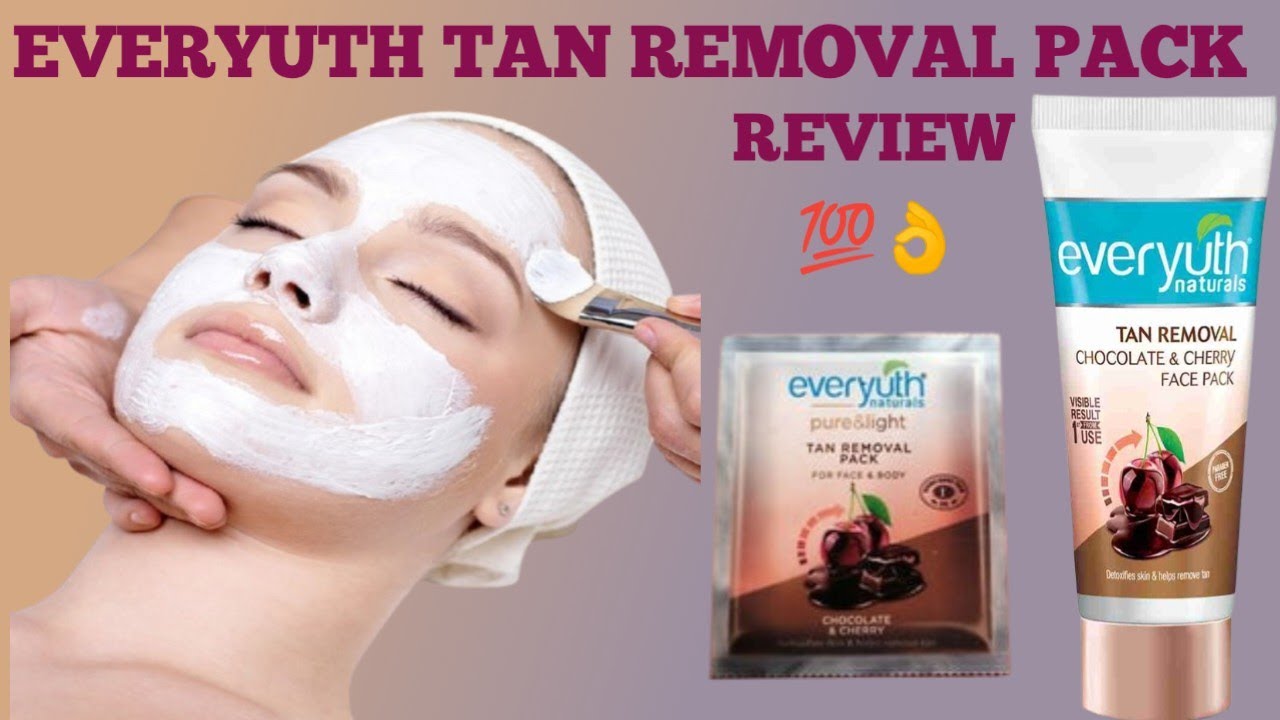 EVERYUTH TAN REMOVAL PACK REVIEW | HONEST REVIEW EVERYUTH FACE PACK ...