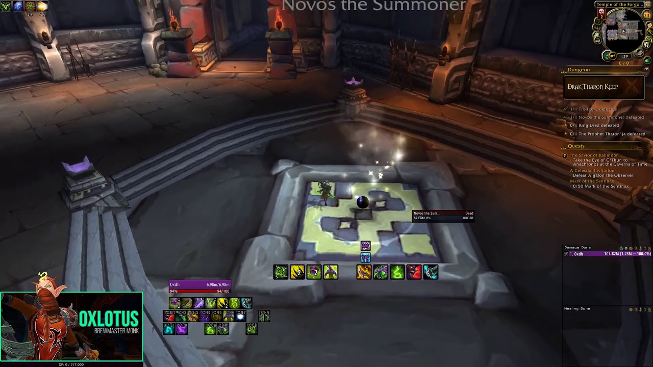 Glory of the Hero - Part 7 - Drak'Tharon Keep - YouTube