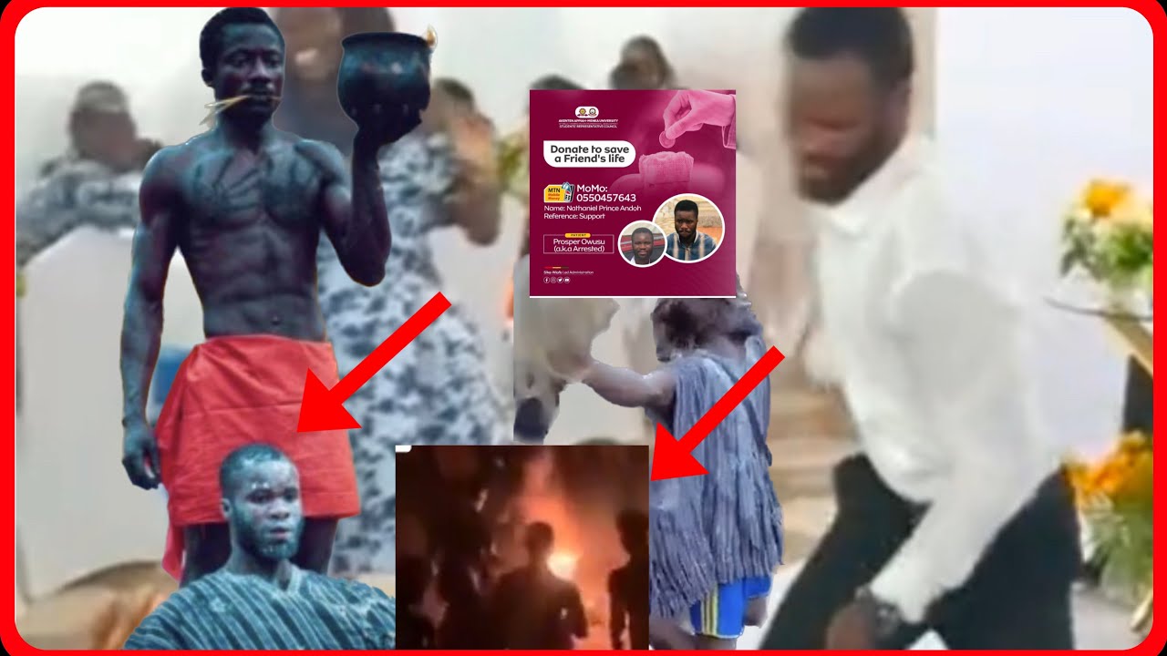 Chief priest Of Opoku hall in AAMUSTED Burn+ to death during possession ...