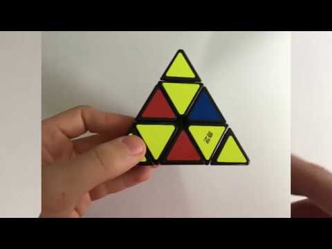 How to Solve a Pyraminx Rubik's Puzzle - YouTube