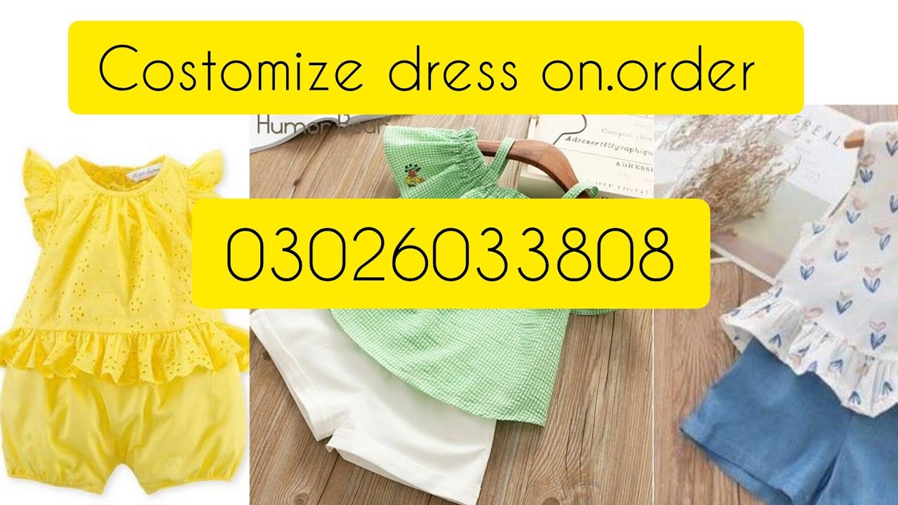 baby girl dress design with lace | How to apply joint Lace in baby ...