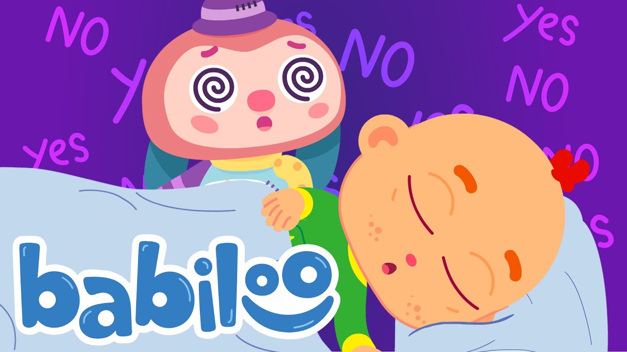 “No No Yes Yes” Bedtime, Go to Sleep Song | Babiloo #NurseryRhymes & # ...