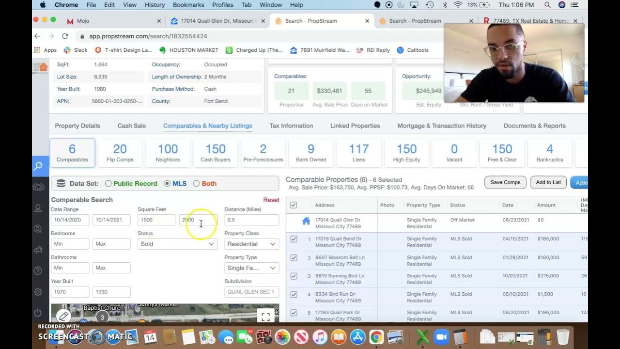 The BEST Way To Run Comps Using Propstream | Wholesaling Real Estate ...