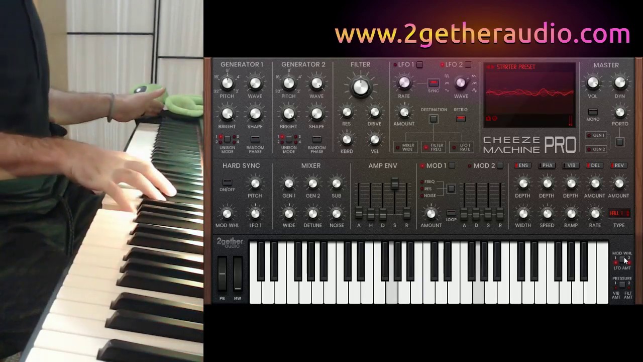 1minutesynthesis: Modwheel Synth Swell Pad Tutorial - YouTube