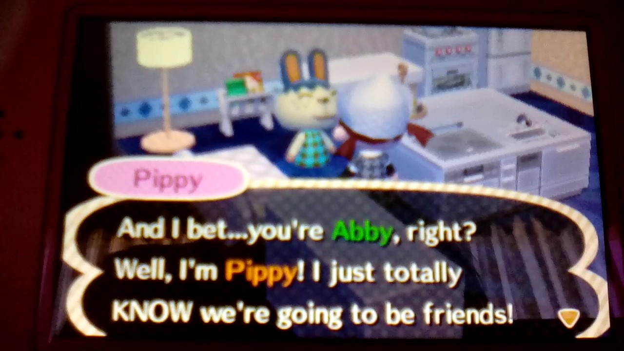 Meeting Pippy! ~ Animal Crossing New Leaf - YouTube