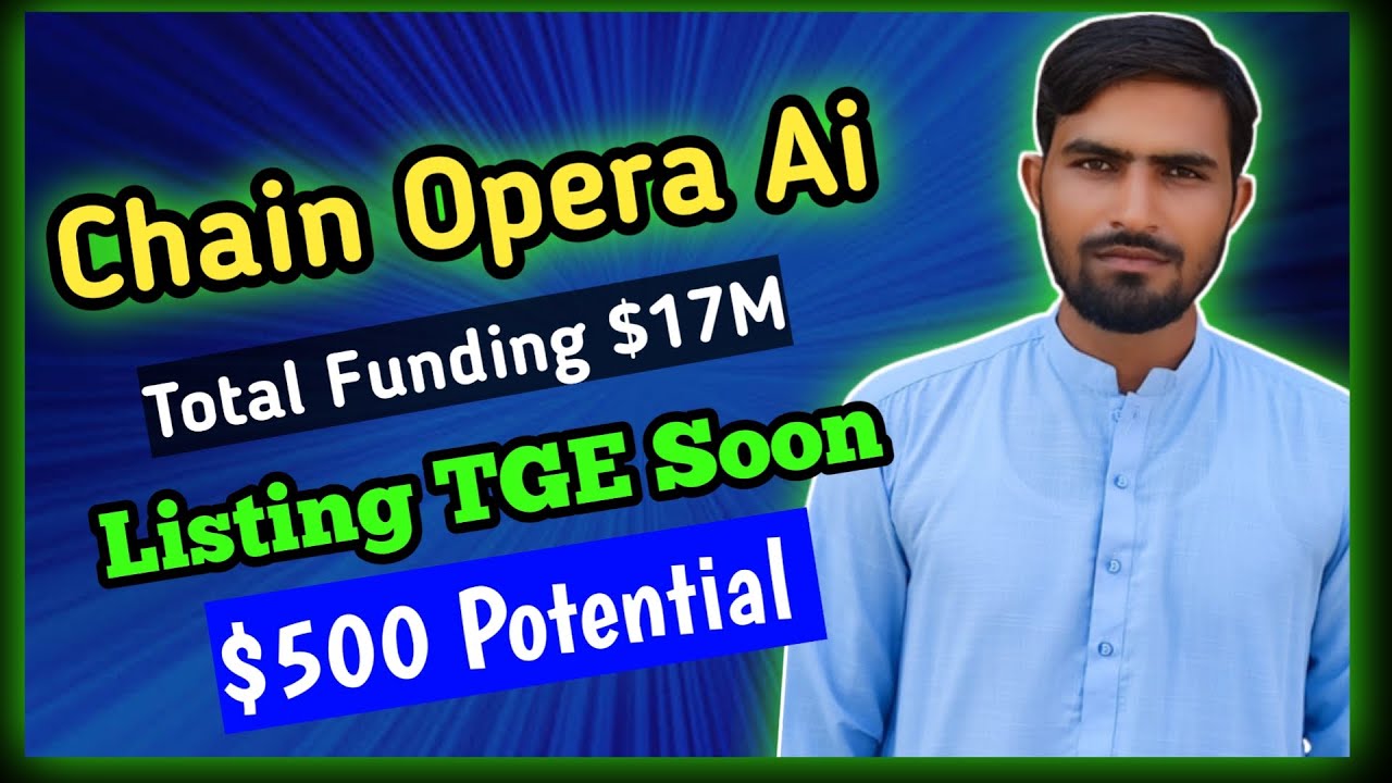 Chain Opera Ai Airdrop Full Guide || Latest Ai Crypto Airdrop Today ...