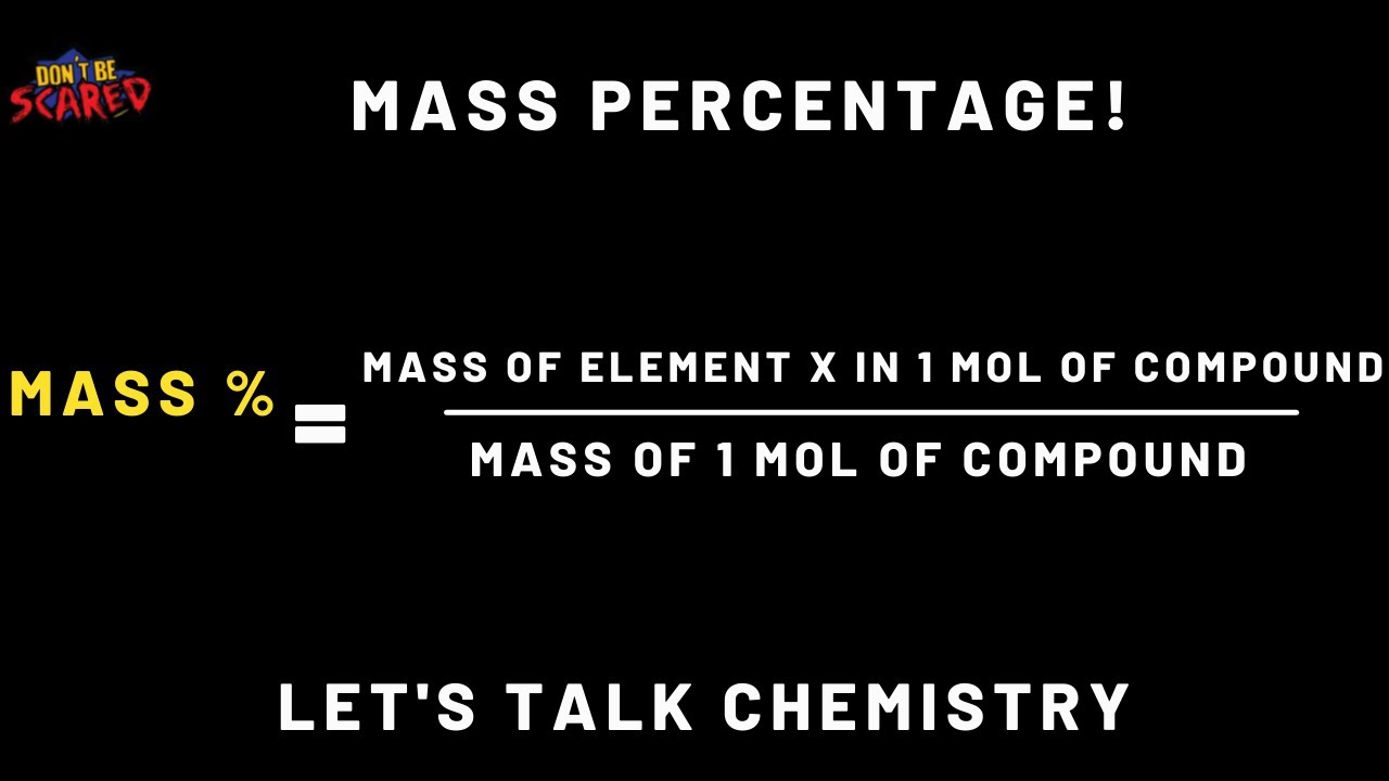 How to Calculate Mass Percentage? - YouTube