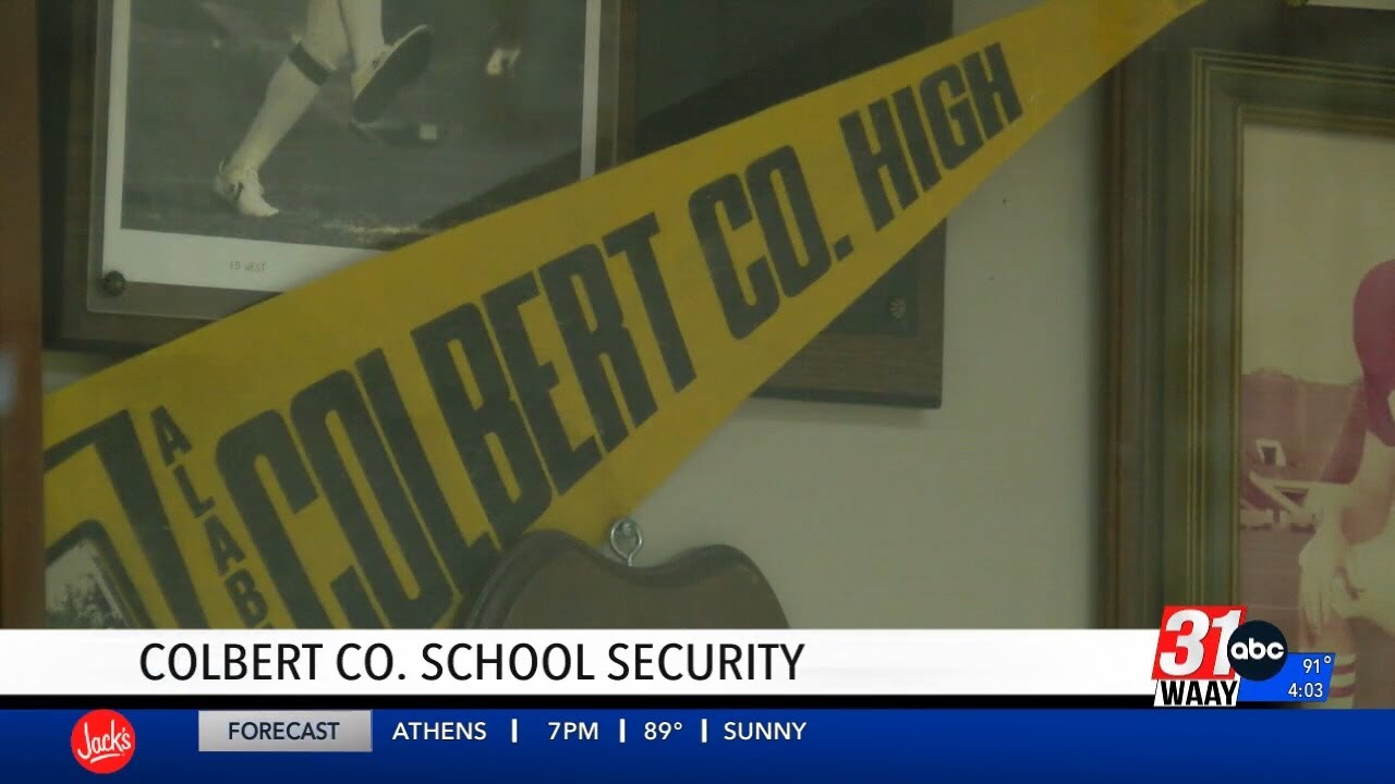Security upgrades coming to Colbert County schools - YouTube