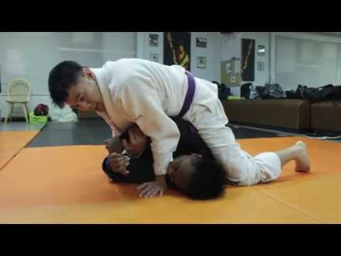 Ezekiel Choke to Arm Bar BJJ - YouTube