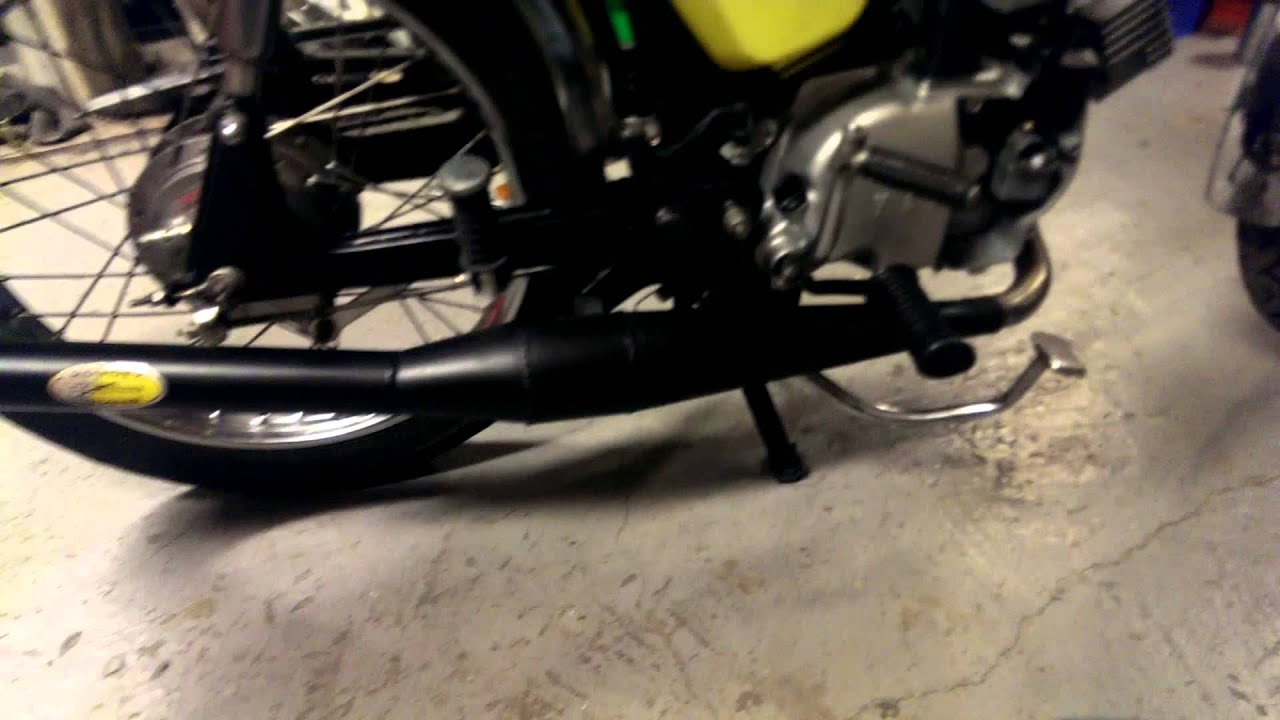 Yamaha FS1 first time engine run - YouTube