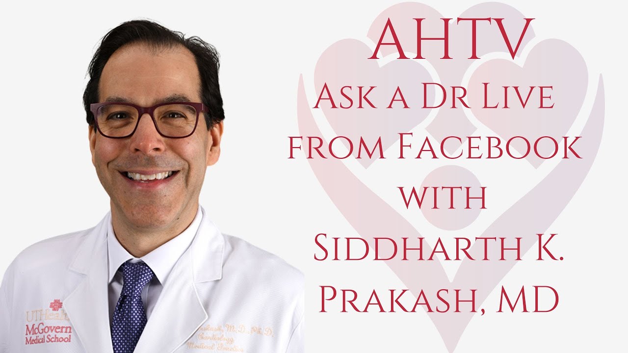 AHTV | Ask a Dr. Live on Facebook featuring Dr. Prakash!! - YouTube
