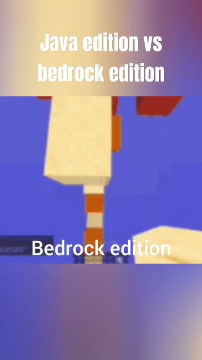 #java vs bedrock - YouTube