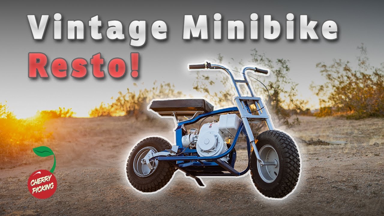 MINIBIKE RESTORATION?!? - 1969 Powell Challenger Minibike Restoration ...