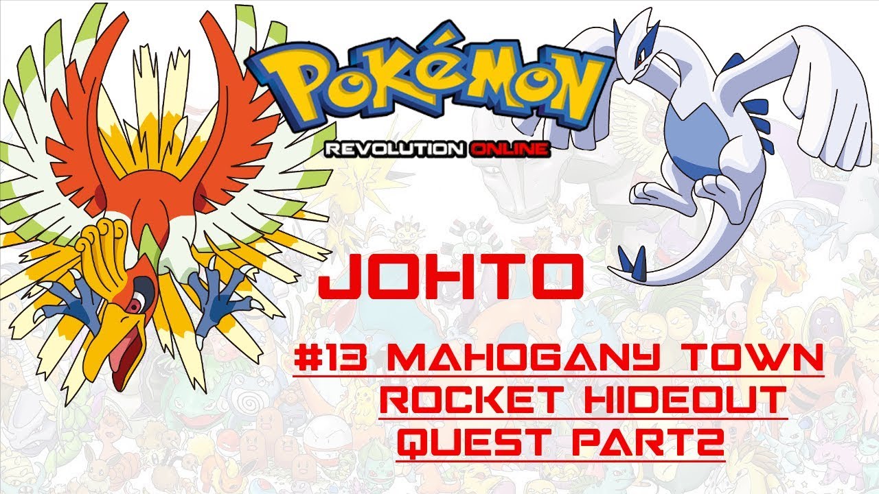 [NBK] Johto Pro walkthrough #13 Mahogany Town Rocket Hideout Quest ...
