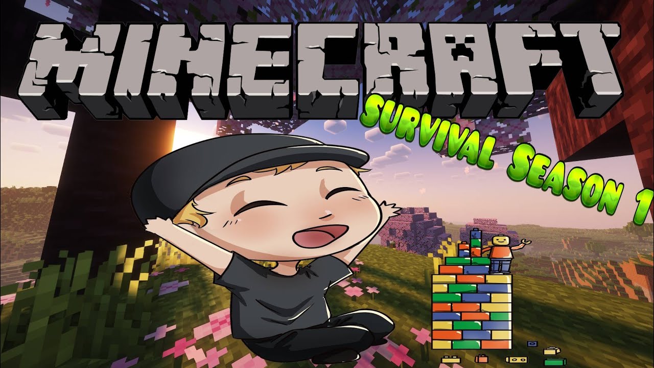 Minecraft Survival Season 1 with geoffrey ep 5 - A Pink sheep spawn ...
