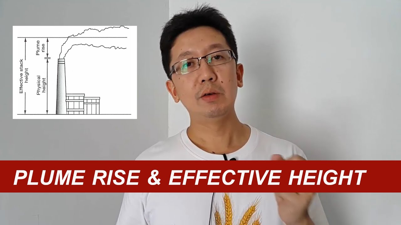 Plume rise and effective height - YouTube