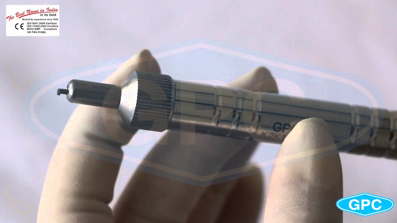 Depth Gauge (A.O. Type) | Depth Gauge for Mini Screws - YouTube