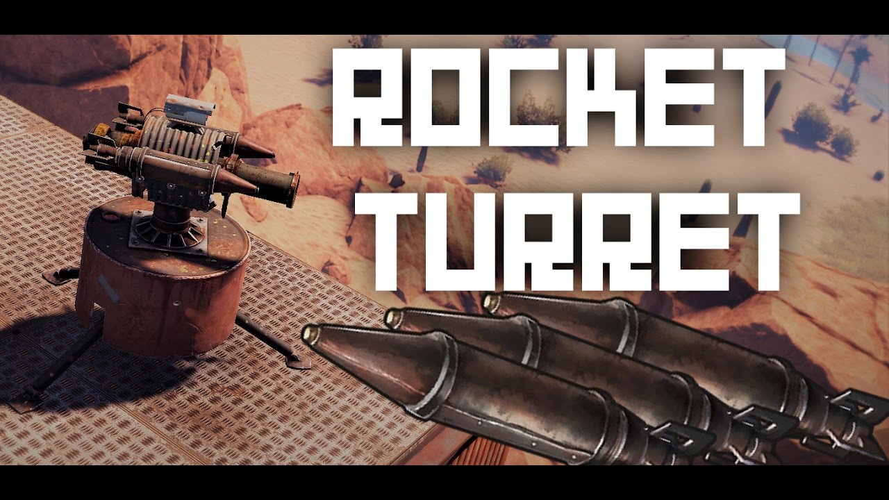 RustyCargo Rust Server Rocket Turrets - YouTube