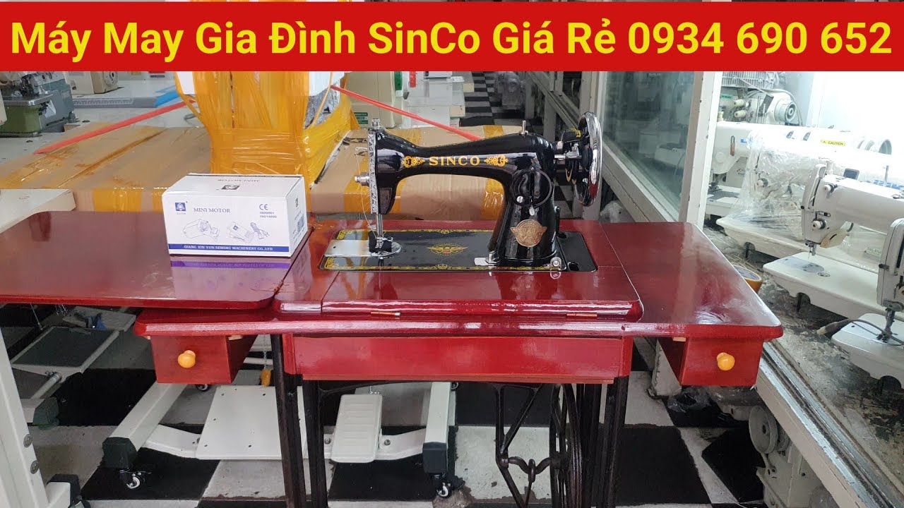 Máy May Gia Đình Cổ Điển Giá Rẻ | 0934 690 652 | Máy May Gia Đình SINCO ...