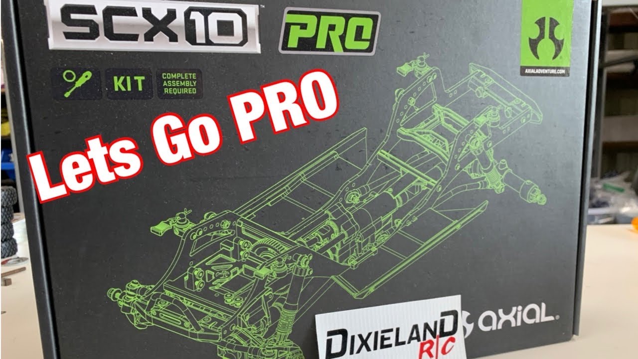First Look - Axial SCX10 Pro - Unboxing - YouTube
