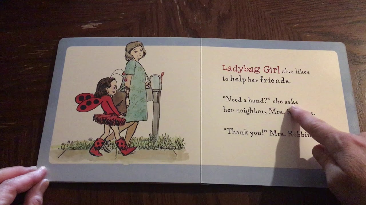 Ladybug Girl Makes Friends by David Soman and Jacky Davis - YouTube