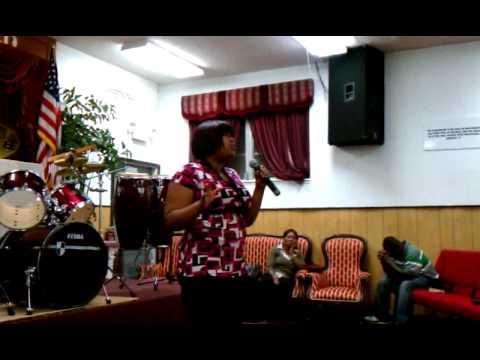 Shauna-Kay singing at C.R.M.I - YouTube