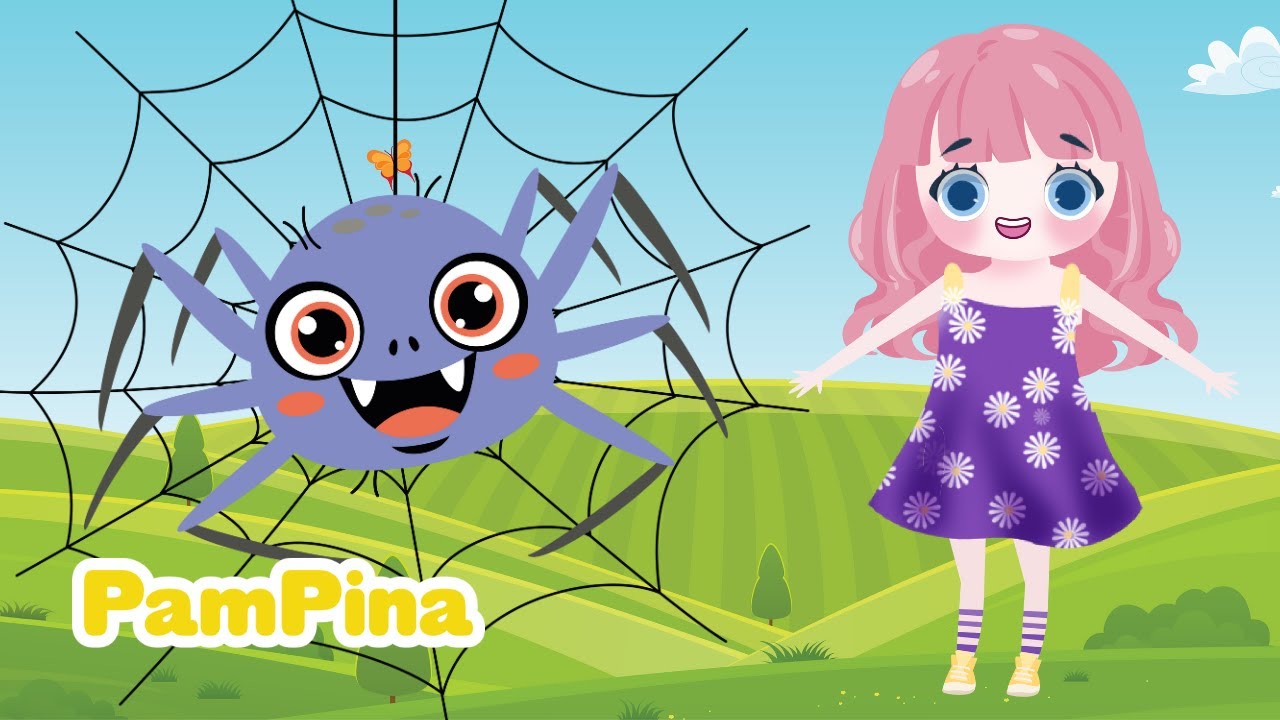 INCY WINCY ARAÑA La araña pequeñita Pampina | canciones infantiles para ...