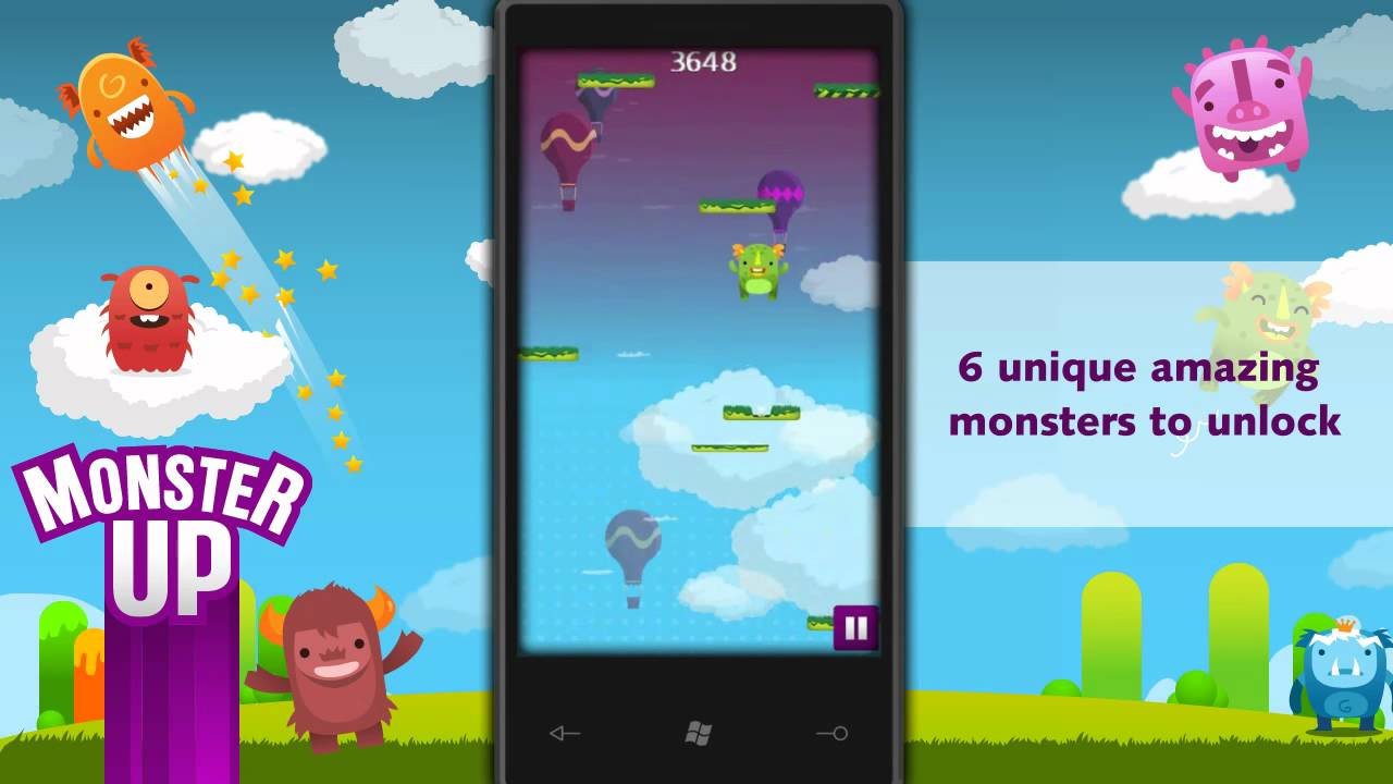 MonsterUp MonsterUp Windows Phone 7 Trailer - YouTube