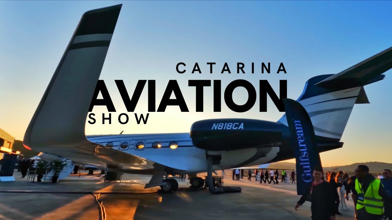 Catarina Aviation Show - Feira de aviação / gullfstream - YouTube