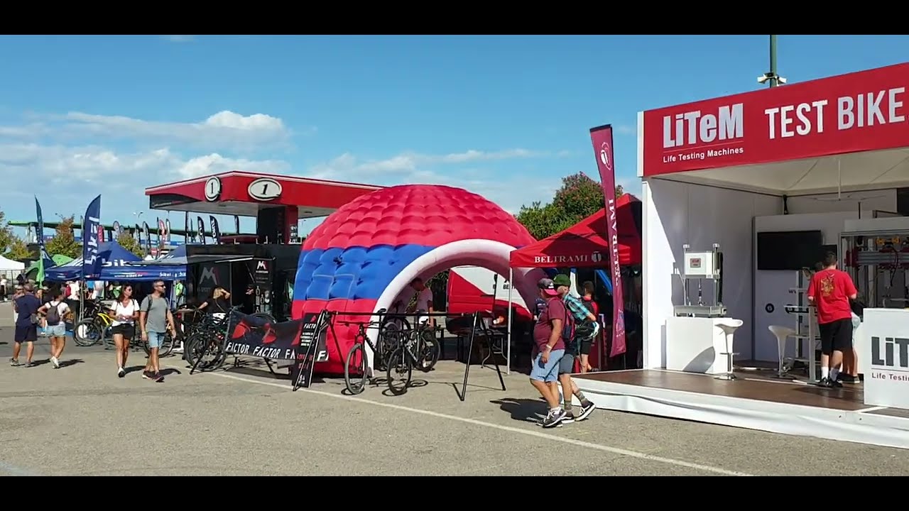 Italian Bike Festival 2022 LiTeM Life Testing Machines for bicycles ISO ...