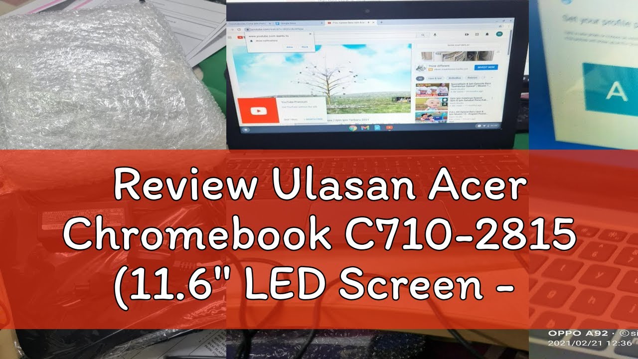 Review Ulasan Acer Chromebook C710-2815 (11.6" LED Screen - 2GB RAM ...