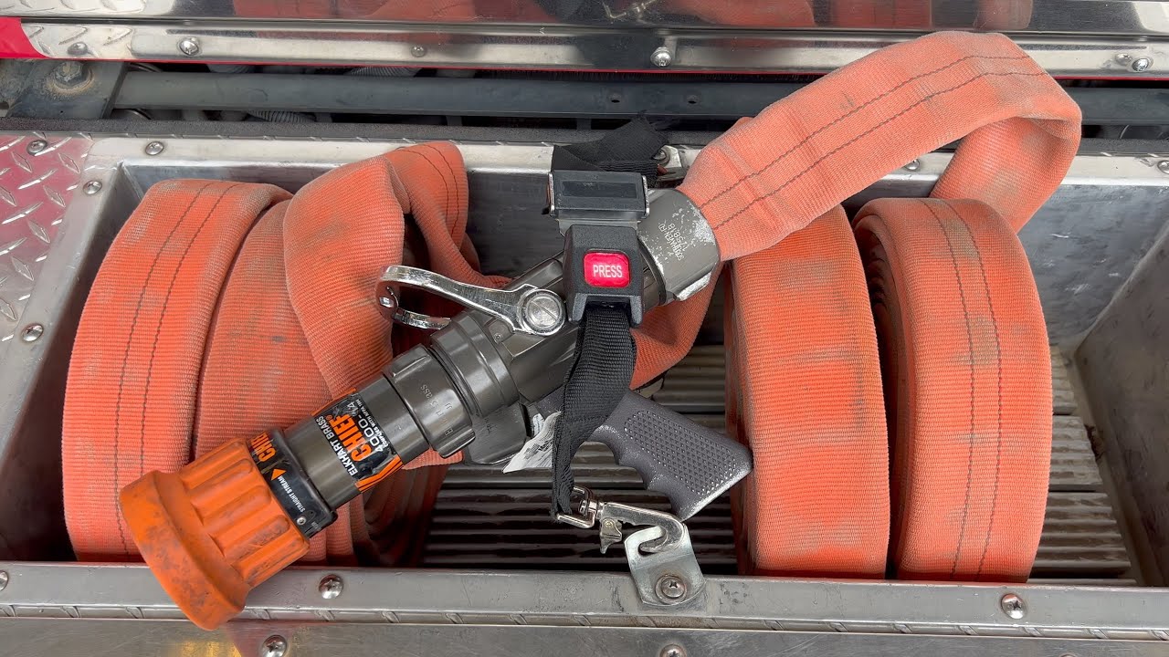 Fire Engine Front Bumper Hose Loads