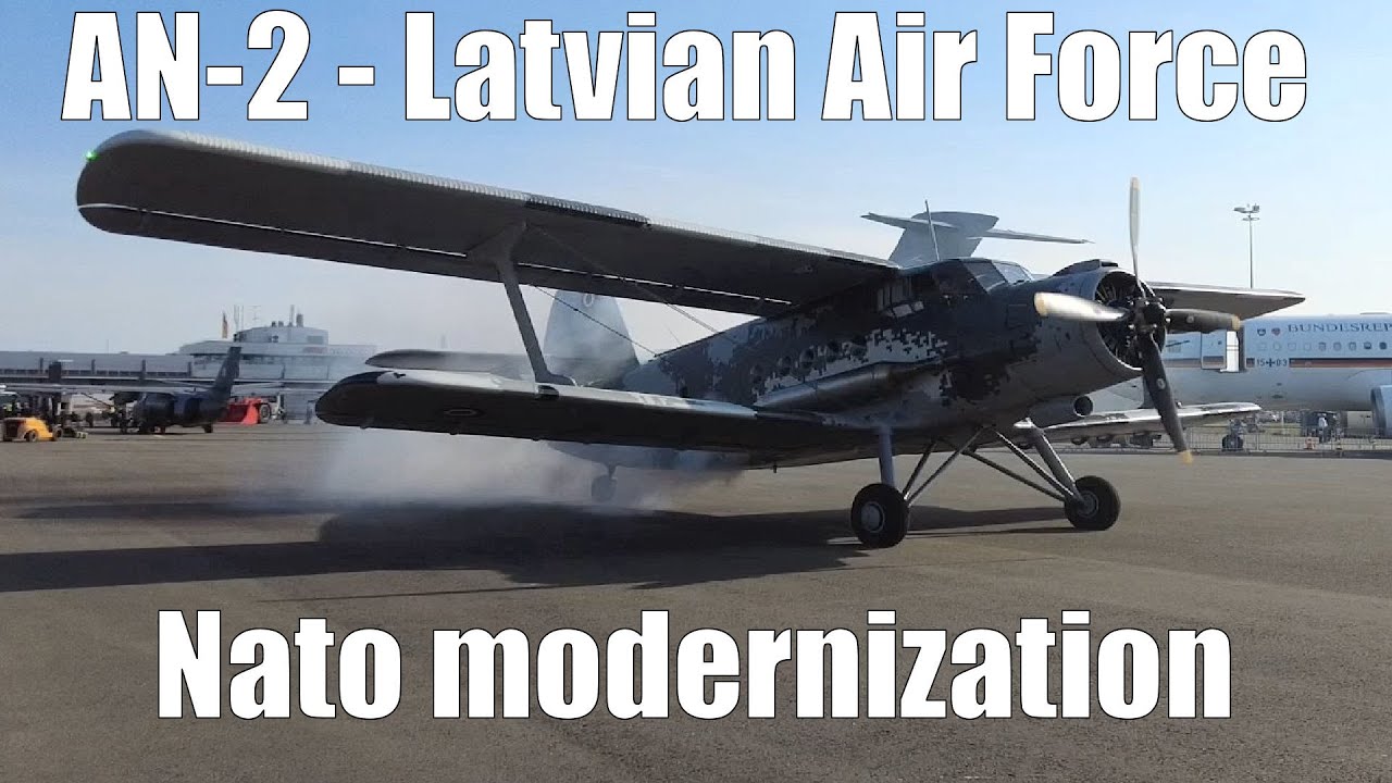 Antonov AN-2 Engine Start - Modernized Nato Equipped Biplane Runs ...