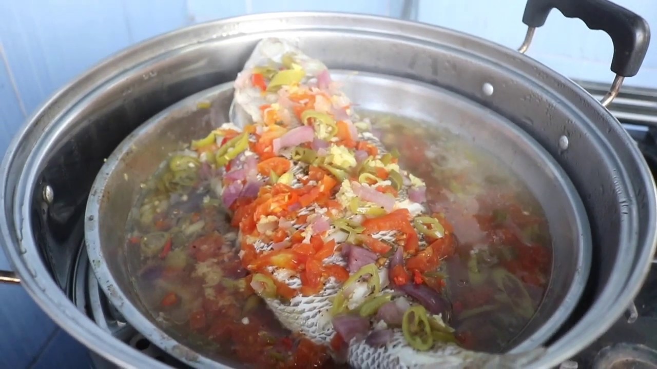 Steamed Snapper Fish by Emoy - YouTube