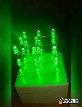 3x3x3 LED Cube Using Arduino - YouTube
