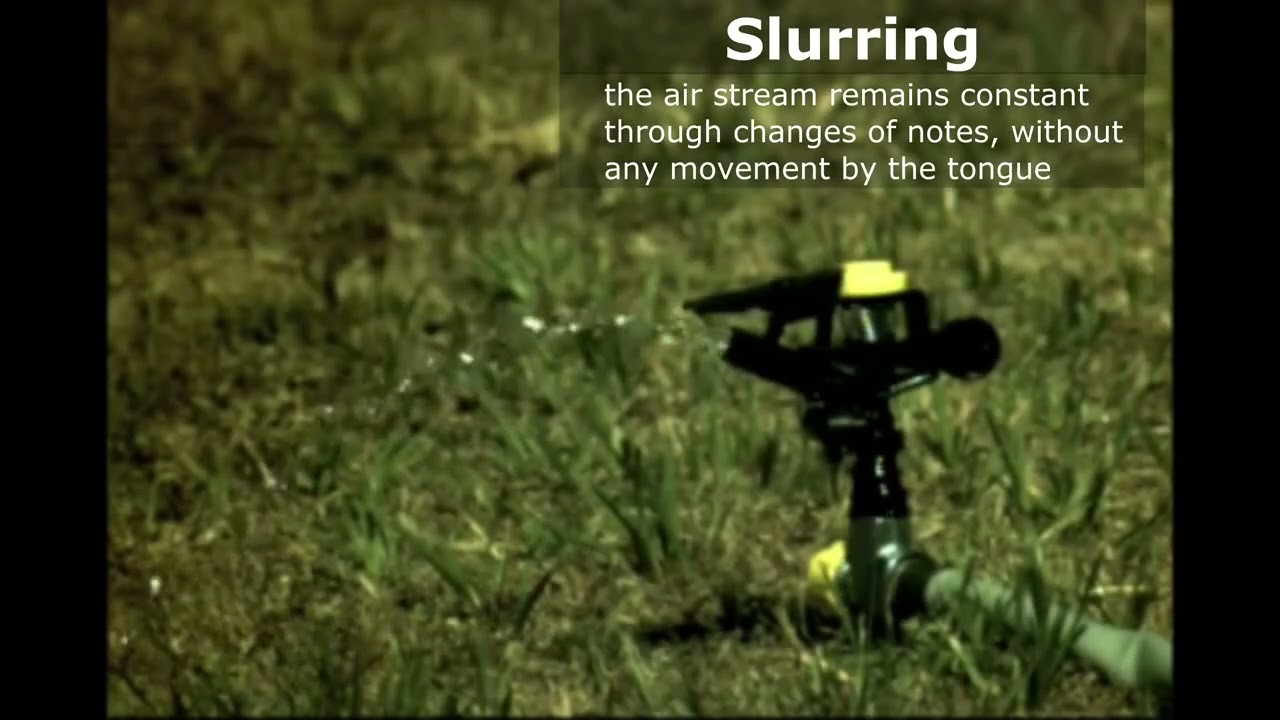 Slurring technique for wind instruments - YouTube