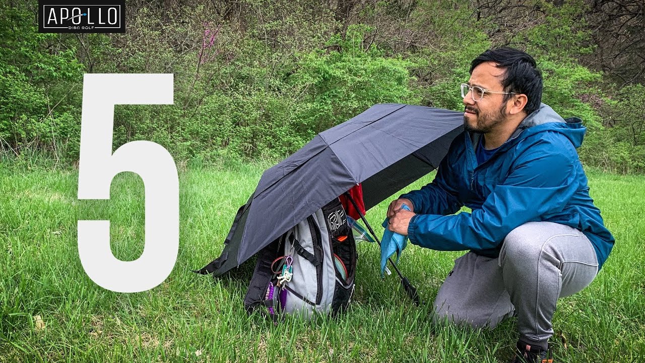 5 HACKS for RAINY Rounds // Disc Golf in the Rain - YouTube