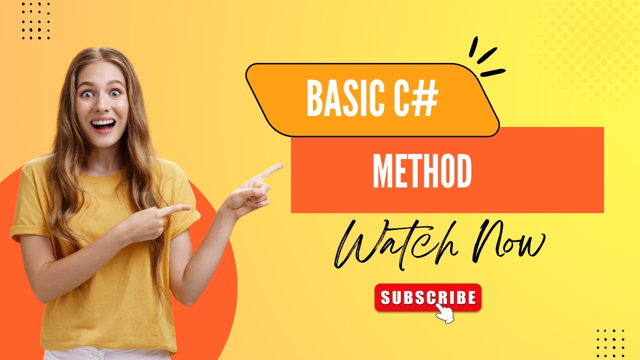 Method Csharp Csharpbasics Csharpcoding Youtube 9508