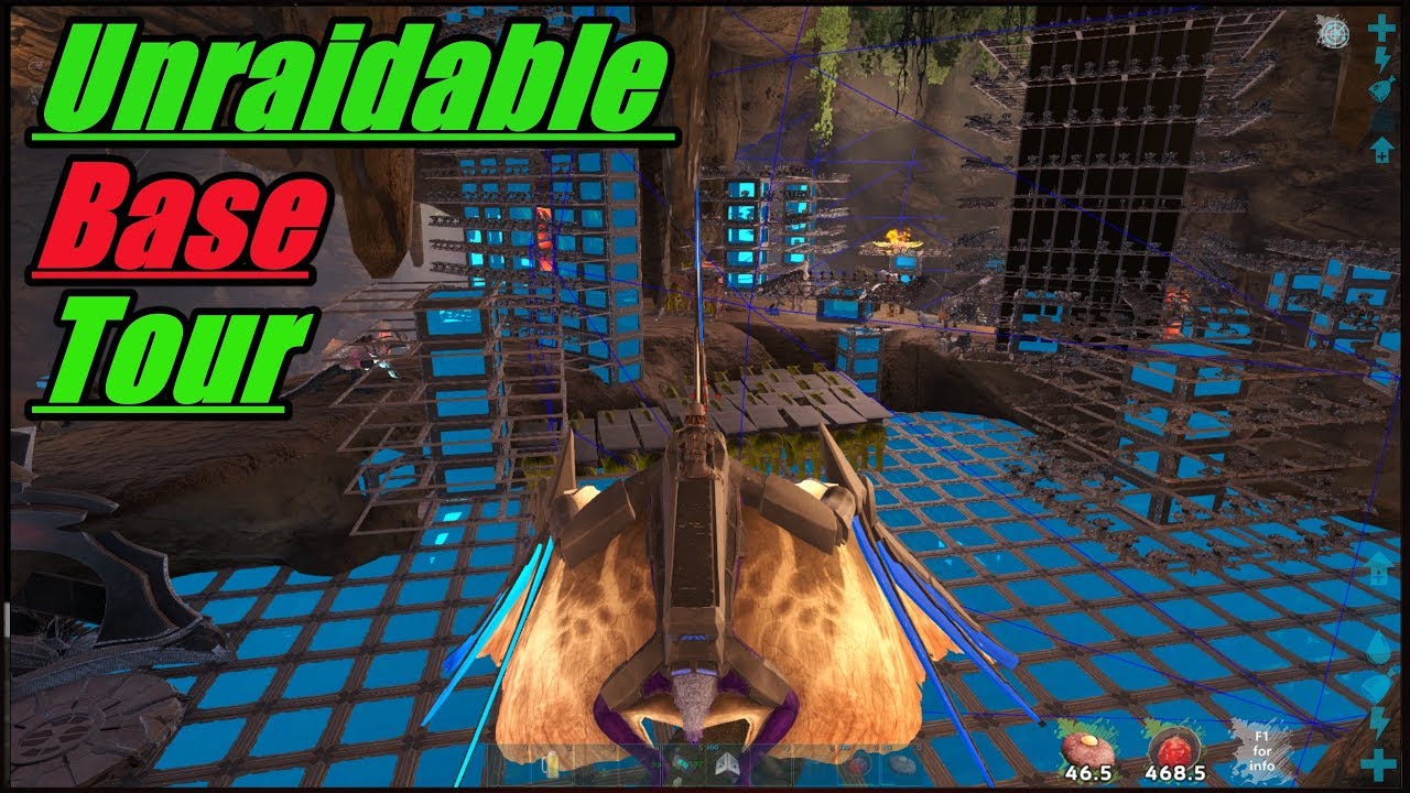 ARK UNOFFICIAL BASE TOUR - YouTube