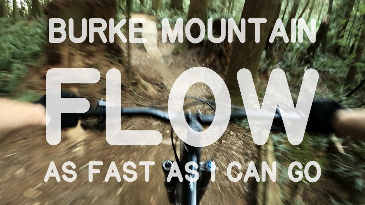 Sprinting down Flow Burke Mountain Downhill Mountain Bike POV - YouTube