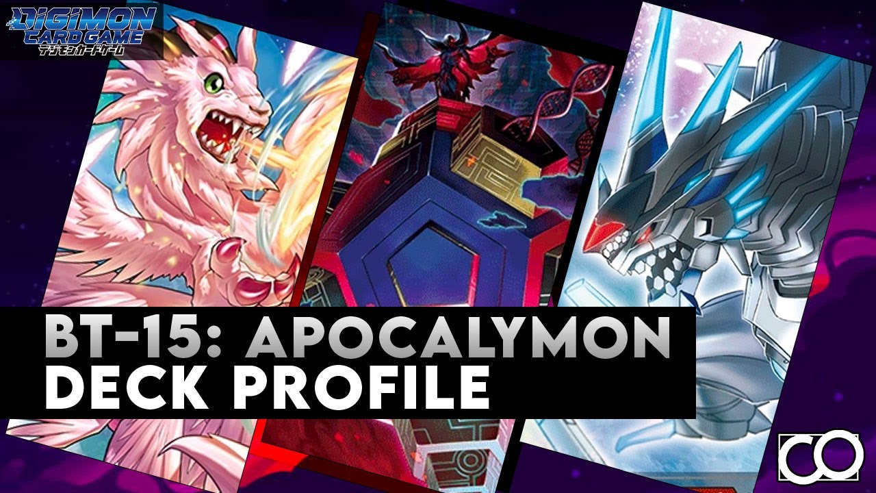 The End is Near?! BT-15 Apocalymon Deck Profile! (Digimon Card Game ...
