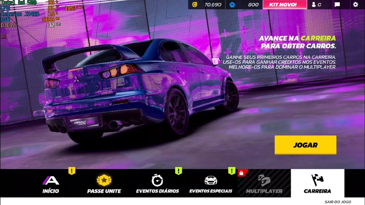 Asphalt Legends Unite - Intel HD graphics 500 - YouTube