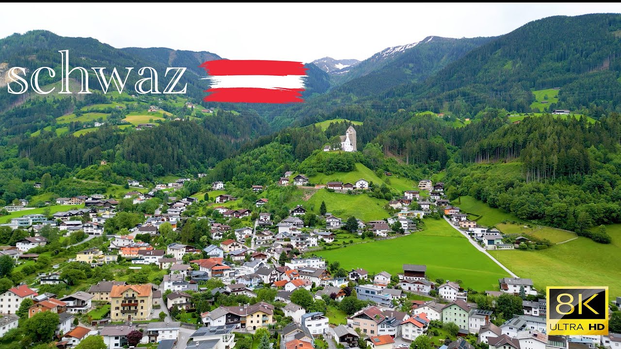 Schwaz: Aerial Journey Over the Heart of Tirol - YouTube