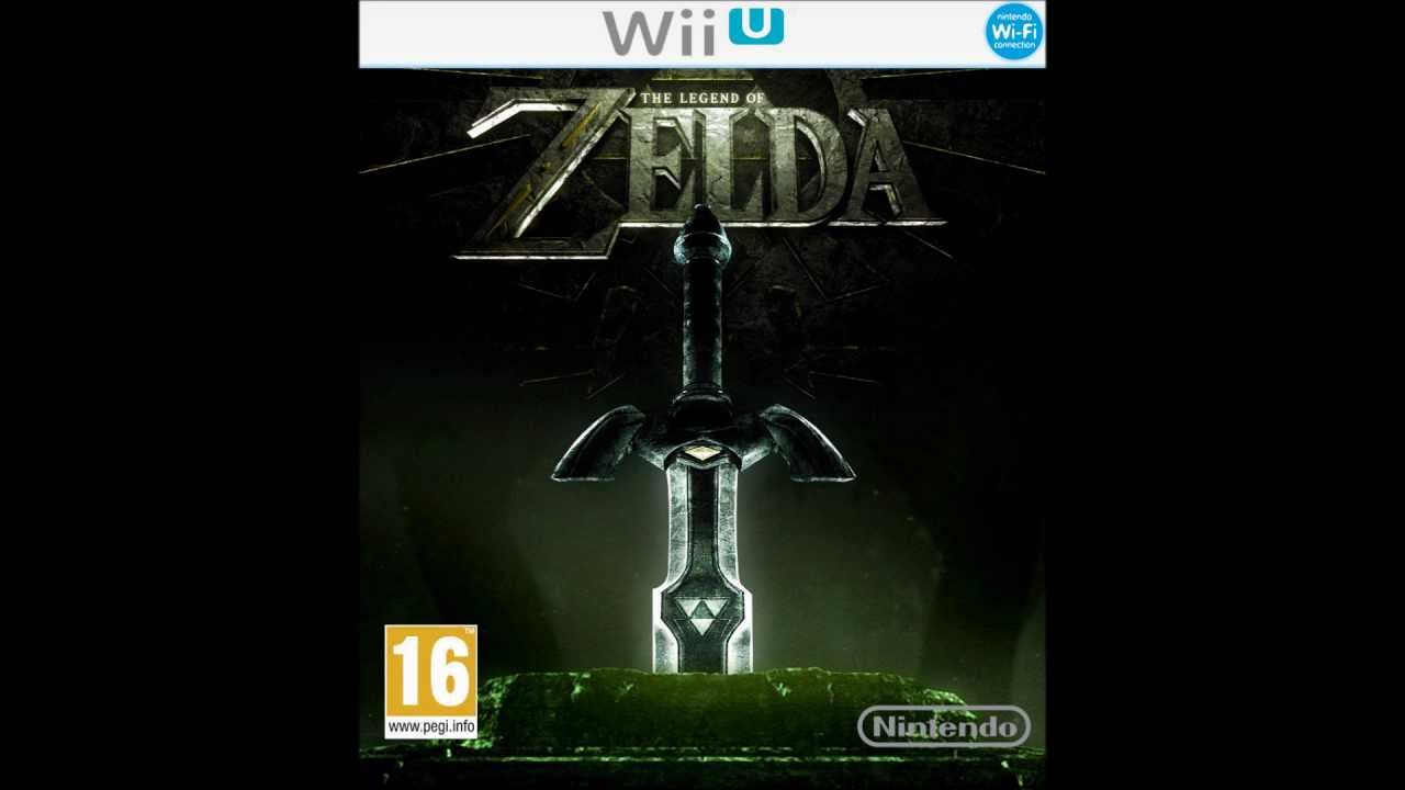 Legend of Zelda HD Wii-U Intro Logo - HD Box Art - Nintendo Release ...
